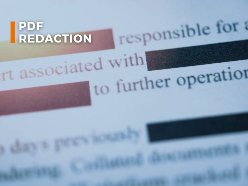 PDF Redaction | PLANET AI
