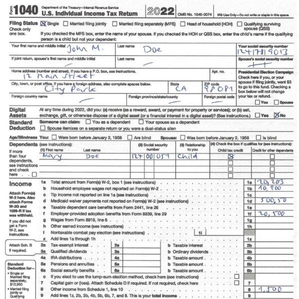 Digital PDF vs. machine-readable JSON format | PLANET AI